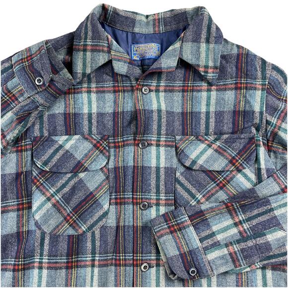 Pendleton | Shirts | Vintage 96s Pendleton Wool Loop Board Collar Shirt ...